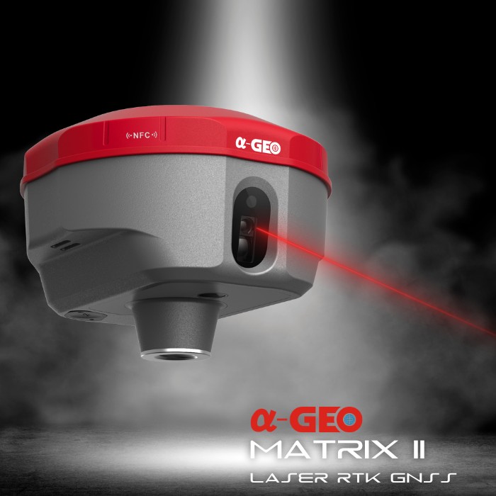 Δέκτης a-GEO (AlphaGeo ) Matrix-II Laser RTK | Surveying Shop